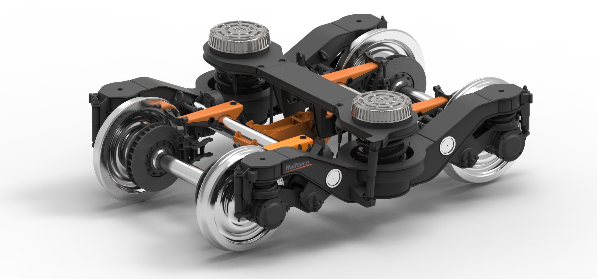 160km/jam Kereta Api Penumpang Bogie EN UIC Standard